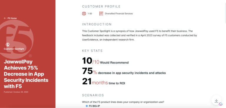 UserEvidence Customer Examples | userevidence.com
