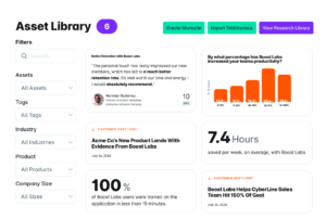 Capture Proof Points With Our Customer Evidence Platform | userevidence.com