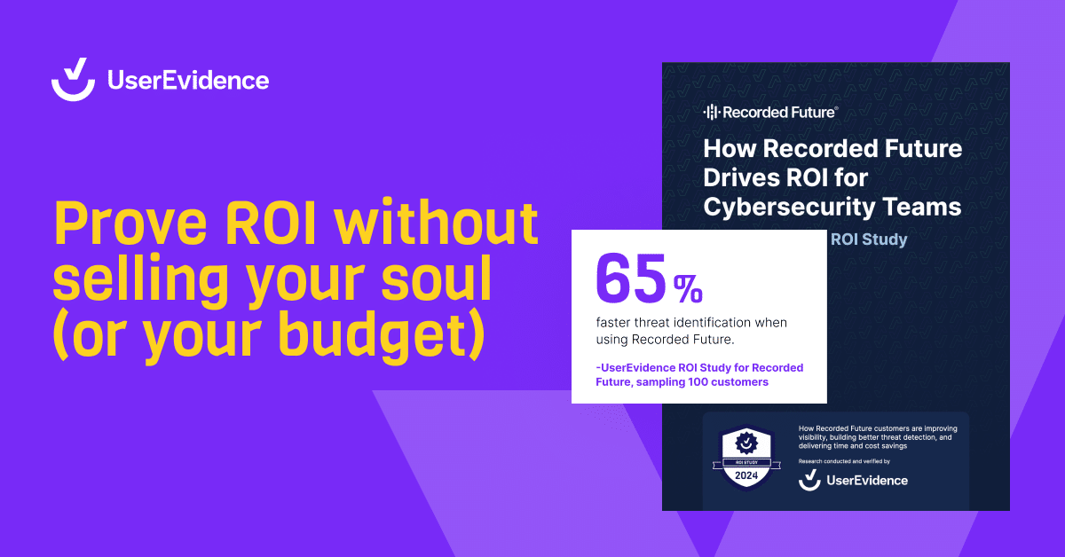 UserEvidence ROI Studies